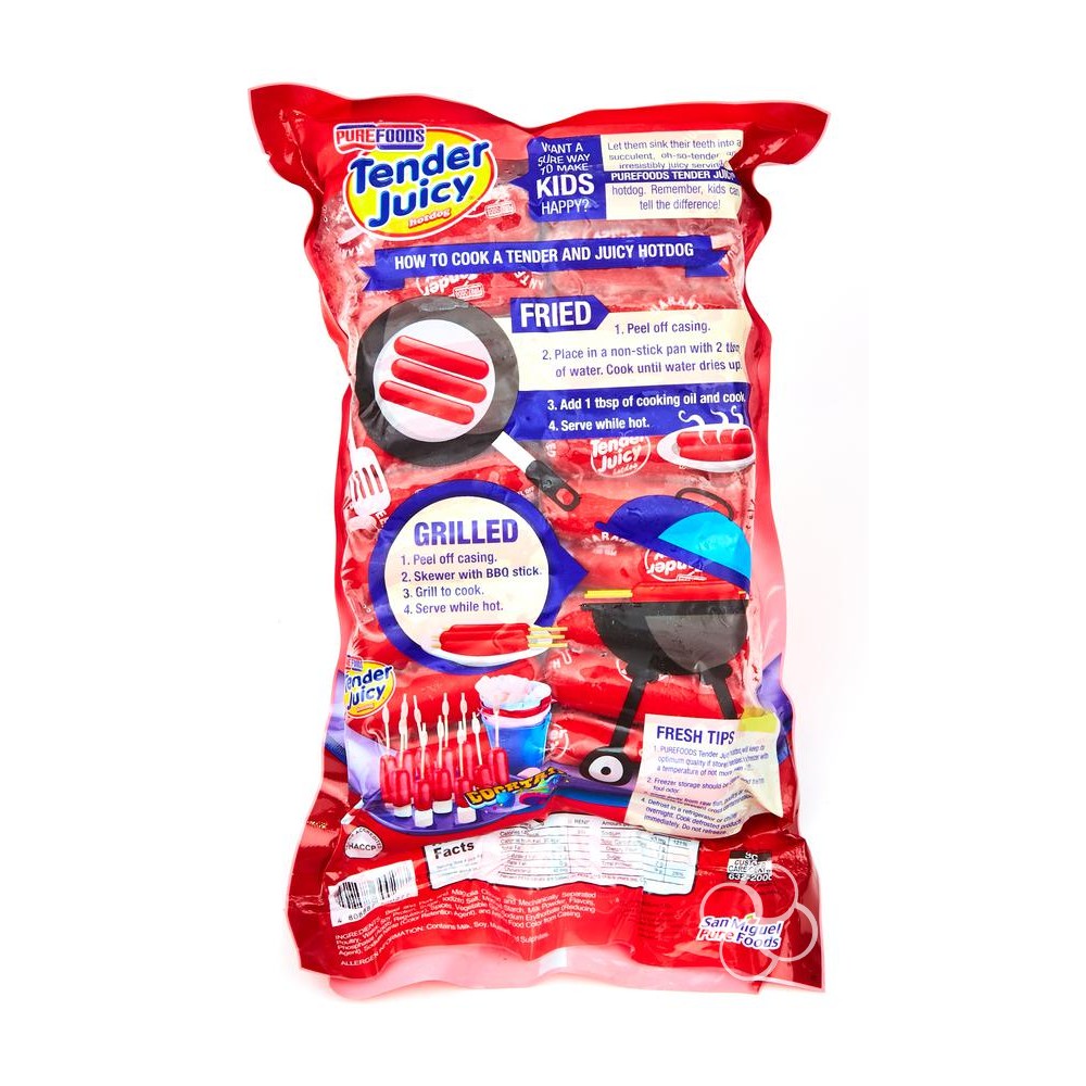 Purefoods Tender Juicy Cocktail Hotdog 1kg – AAA Shopping Center