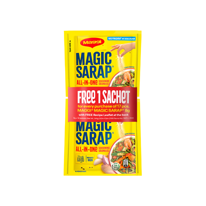 Maggi Magic Sarap All-In-One Granules 8g x 17 + 1 Sachet – AAA Shopping ...