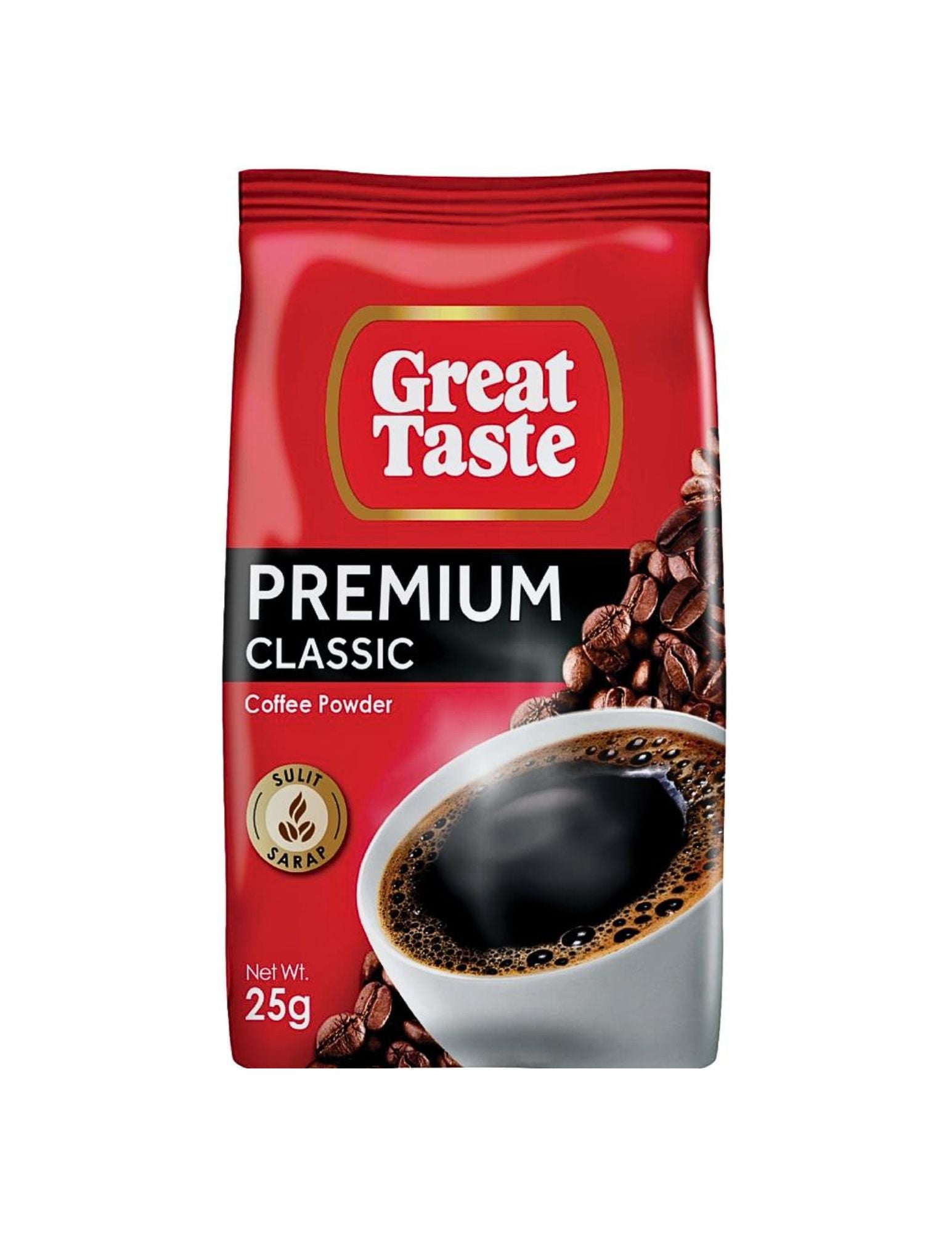 Great Taste Premium Classic Instant Coffee 25g – AAA Shopping Center