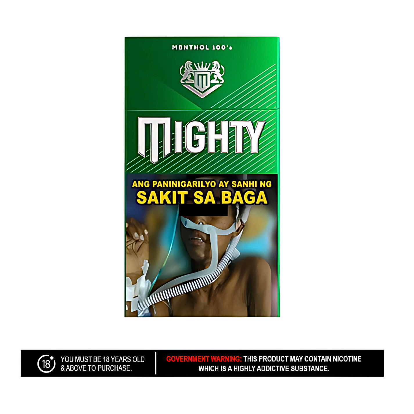 Mighty Cigarette Menthol Green 20 Sticks – AAA Shopping Center