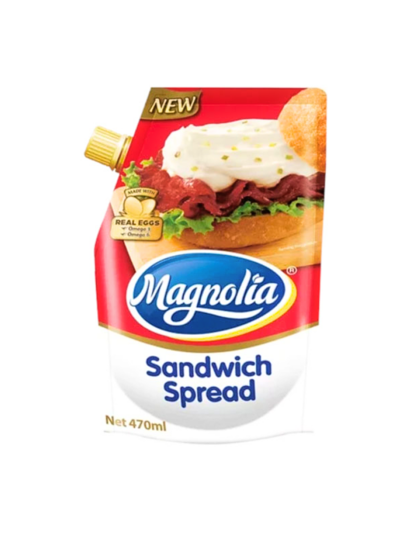 Magnolia Sandwich Spread Made with Real Eggs 470ml – AAA Shopping Center