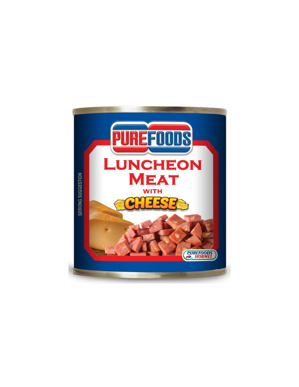 Purefoods Luncheon Meat With Cheese 240g – AAA Shopping Center